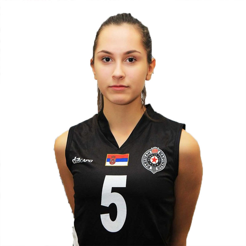 Radojčić Elena - Odbojkaški Klub Partizan